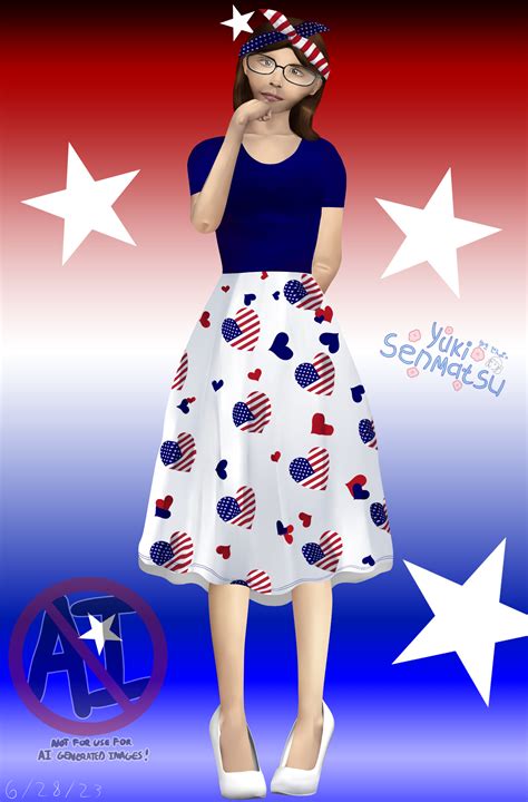 Patriotic Cutie By Yukisenmatsu On Newgrounds