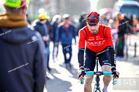 British Daniel Mclay Of Arkea Samsic Pictured At The Start Of The Mens Elite Race Of The