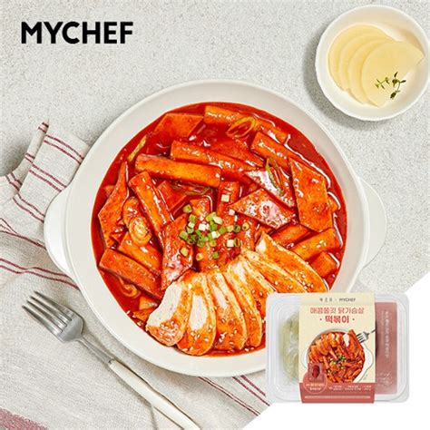 [바르닭x마이셰프] 닭가슴살 밀키트 떡볶이 1 2 3 4팩 바르닭