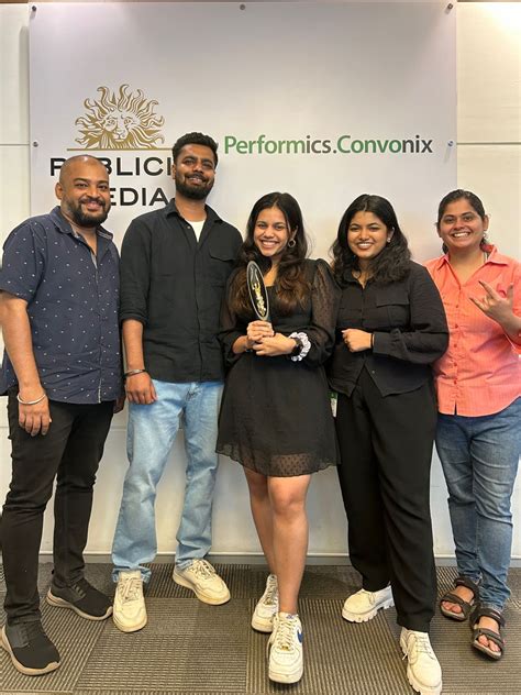 Rhea Dsouza On Linkedin Im Delighted To Announce That Our Team At Performics India Has Won The