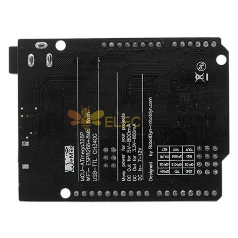 Unowifi R3 Atmega328pesp8266 32mb Memory Usb Ttl Ch340g Module