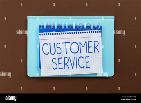 Text Caption Presenting Customer Service Business Idea Process Of