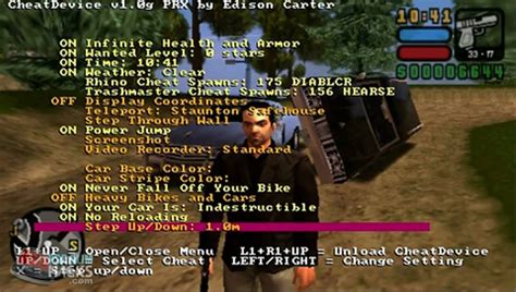 Cheat Codes Grand Theft Auto Liberty City Stories