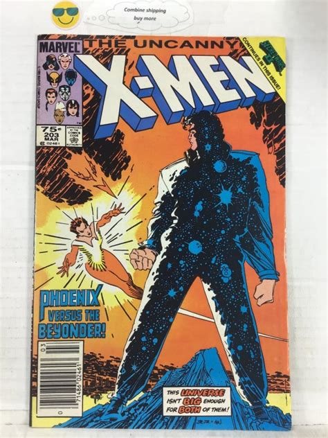 The Uncanny X Men 203 1986 The Beyonder Comic Books Copper Age Marvel Hipcomic