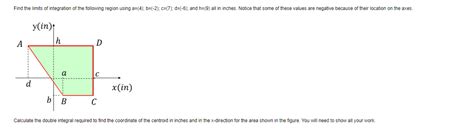 solved calculate the double integral required to find the