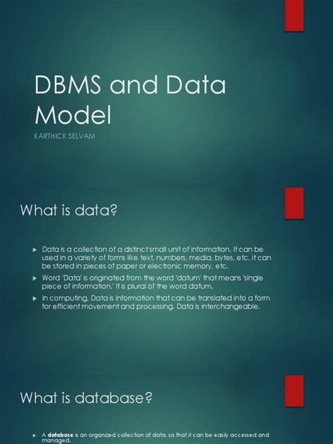 dbms and data model pdf pdf relational database data model