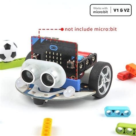 Cutebot Kit Smart Car Robot For Microbit