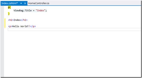 Lightstaffの適当なメモ帳 【aspnet】mvc4で何か作ってみる その1【mvc】