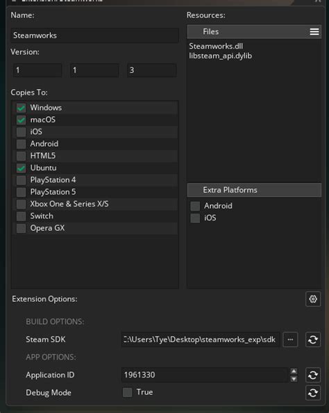 Gamemaker 20206 Steam Ext Is Giving Me Improper App Configuration
