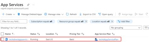 create app service resource with azure cli techdirectarchive