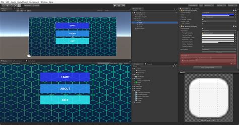 build menu in unity 11 13 گروه فنی مهندسی زرین هور