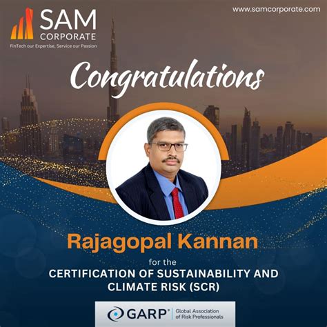 Sam Corporate On Linkedin Samcorporate Scr Garp Garp