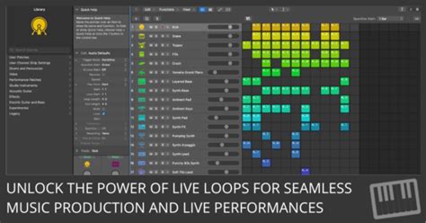 Mastering Live Loops In Logic Pro A Comprehensive Guide Logic Studio Training
