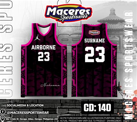Black Pink Ethnice Basketball Jersey Design In 2025 Jersey Design