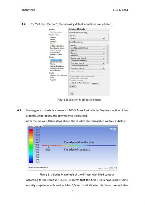 pdf cfd analysis for 2d diffuser pipe flow into the storage tank