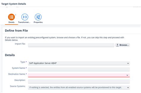 IPS SAP Application Server ABAP Destination Empty SAP Community
