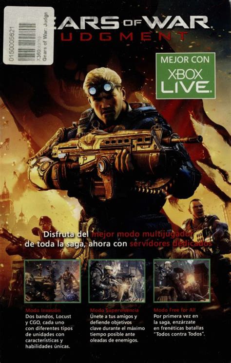 Gears of War: Judgment (2013) box cover art - MobyGames