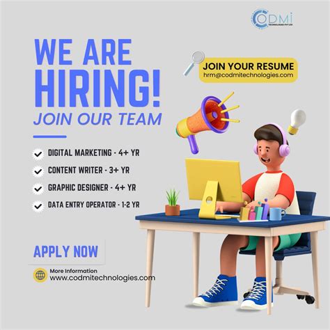 Codmi Technologies Pvt Ltd On Linkedin Hiring Alert Codmi Technologies Pvt Ltd Is Hiring