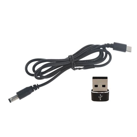 Usb адаптер кабель питания Type C к 5521 12v 1 м 5v купить с доставкой по выгодным ценам в