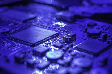 Circuit Board Motherboard Digital Chip Electronic Computer Hardware Technology Integrated