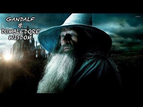 Gandalf Dumbledore Quote 7 Dumbledore And Gandalf Quotes Ideas