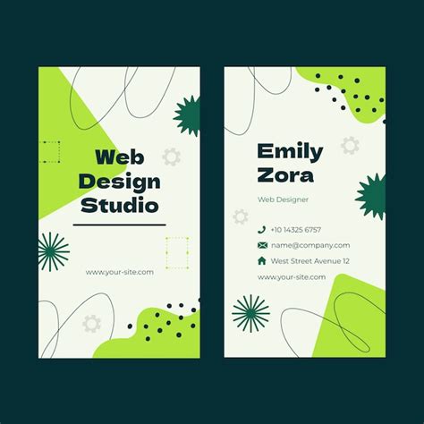Free Vector Web Design Template Design