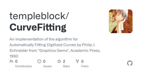 Github Templeblockcurvefitting An Implementation Of The Algorithm For Automatically Fitting