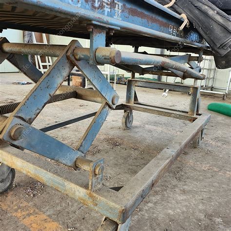 가격내림 고하중 전동 컨베이어 6미터 각도조절 산업자재 중고나라