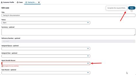 在 Amazon Connect 中的案例模板中添加案例字段条件 Amazon Connect