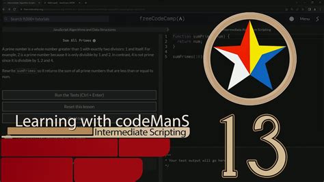 Sum All Primes Intermediate Algorithm Scripting Freecodecamp Youtube