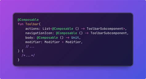 How To Enforce Type Constraints For Slot Parameters — Jetpack Compose