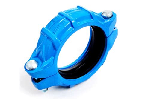 High Pressure Ductile Iron Flexible Couplings For Grooved Quick Pipe