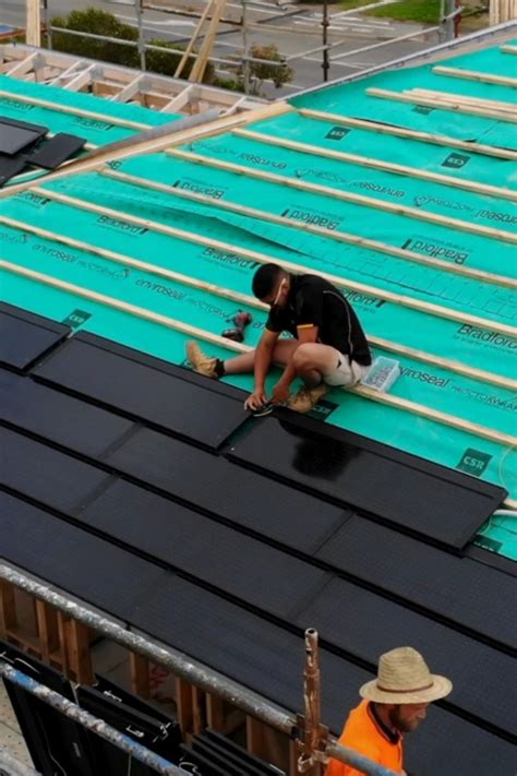 Solar Roof Tiles Installation Volt Solar Tiles In 2025 Solar Roof