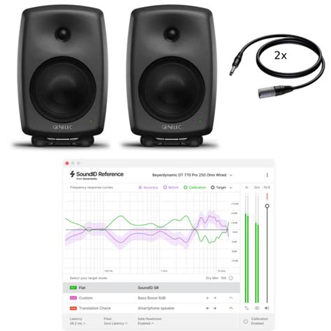 Genelec 8040 Bpm X2 Monitor Calibration Stands And Cables Proaudiomarket