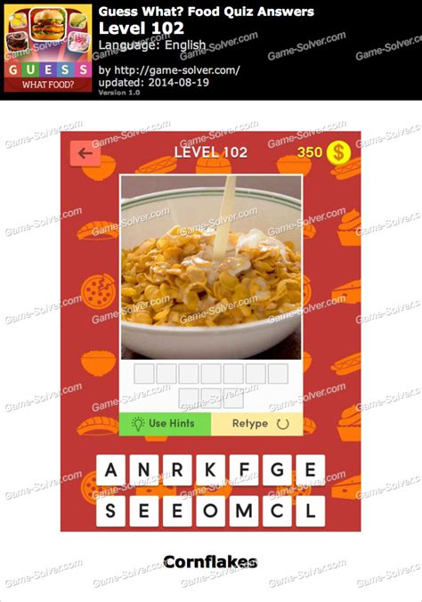 Guess What Food Quiz Level Game Solver Guess What Food Quiz Level Game Solver