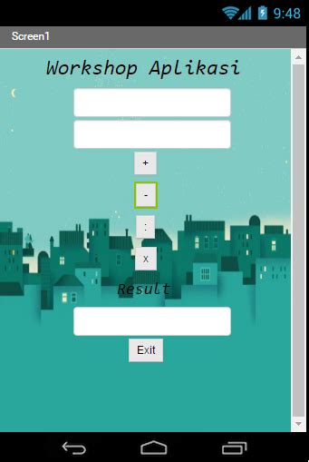 E O Tutorial App Inventor Untuk Membuat Aplikasi Calculator Sederhana