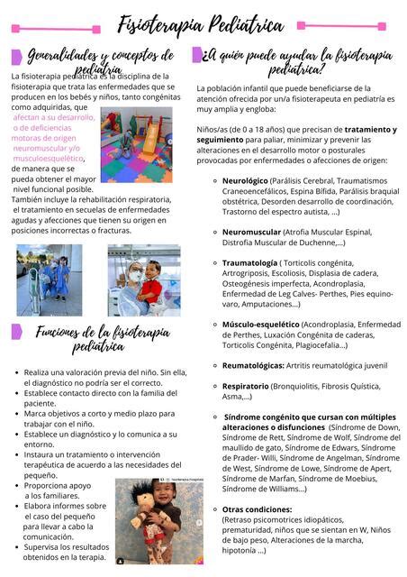 Introducción A Fisioterapia Pediátrica Fisio Ada Udocz
