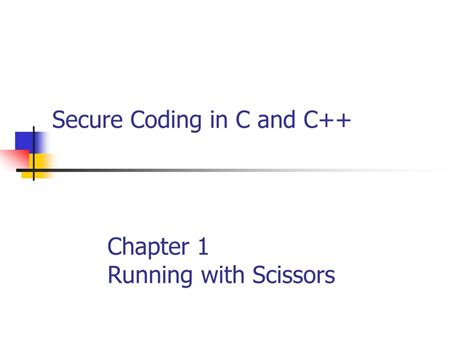 Ppt Secure Coding Concepts For Cc Software Development Powerpoint