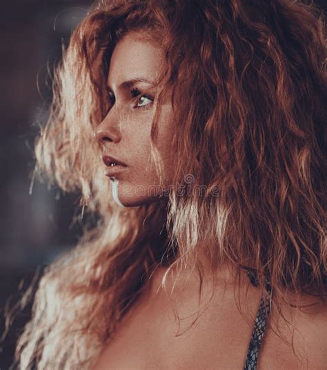 Young Cute Redhead Woman Stock Image Image Of Hair 354016801