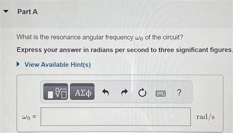 Solved In An L−r−c Series Circuit The Resistance Is 500