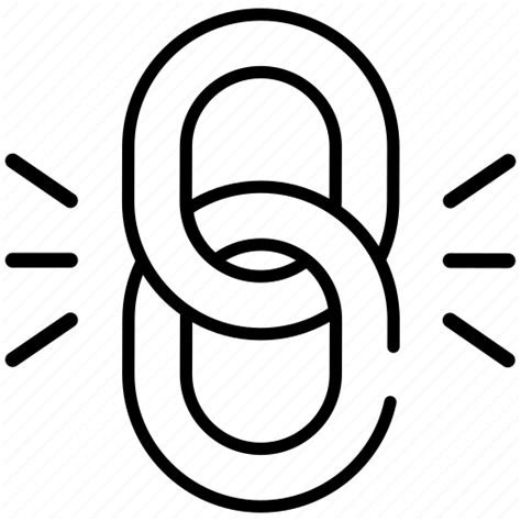link connection network chain hyperlink web url icon download