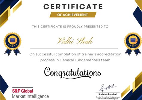Vidhi Shah On Linkedin Spglobalproud Learningexperience