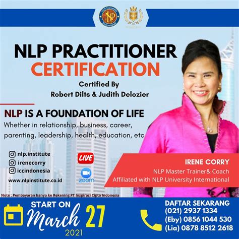nlp institute on linkedin nlp practitioner hadir lagi tahun 2020