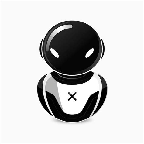 premium photo a sophisticated ai chatbot icon drawing inspiration