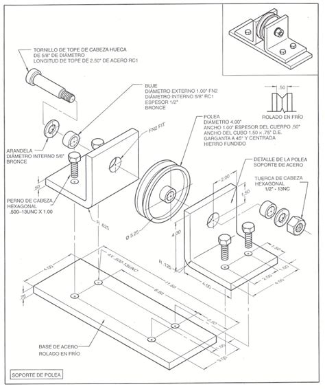 Diseño mecánico EJERCICIOS Y TRABAJOS EN AUTODESK INVENTOR