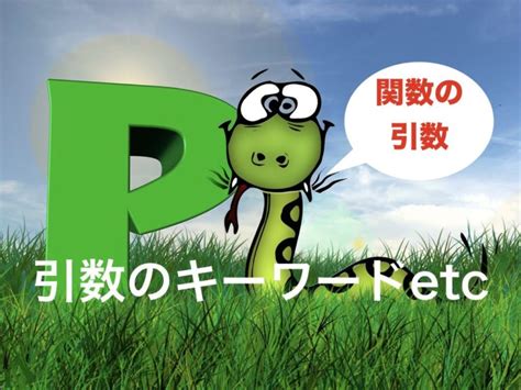 【python入門】関数と位置引数、キーワード引数、デフォルト引数