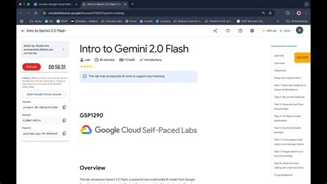 Intro to Gemini 2.0 Flash | #qwiklabs | #GSP1290 | [With Explanation🗣️ ...