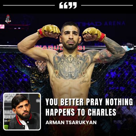 The Mma Arman Tsarukyan Responds To Ilia Topuria Saying He Made A