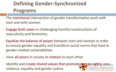Ppt Gender Transformative Programming In South Africa Engaging Men For Gender Justice