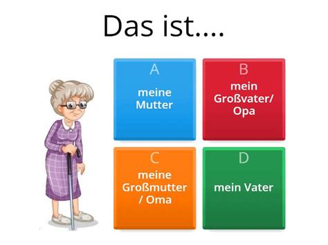 Meine Familie Quiz